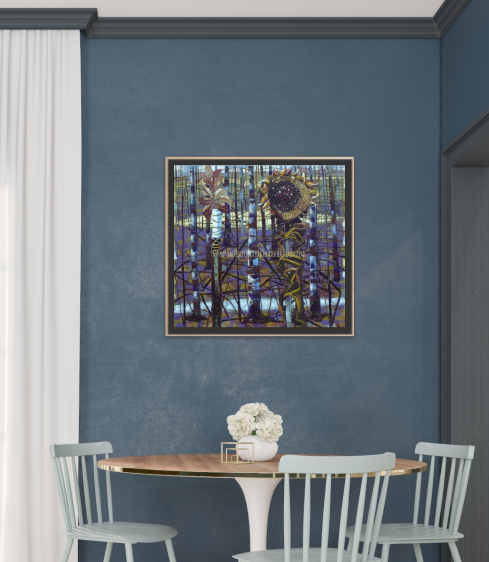 Lalić Ratko 40x40 - Galerija slika Beli Anđeo - Beograd